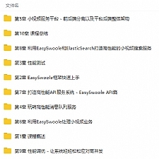 EasySwoole+ElasticSearch开发高性能高并发小视频服务系统实战课程视频教程 | 好易之